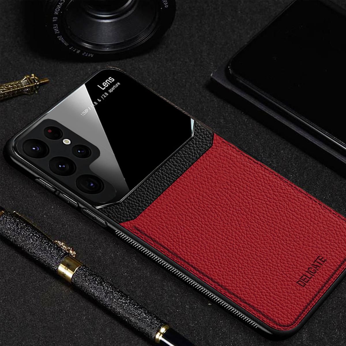 Hybrid Leather rojo – Micelu.net Venta de accesorios para celulares y ...